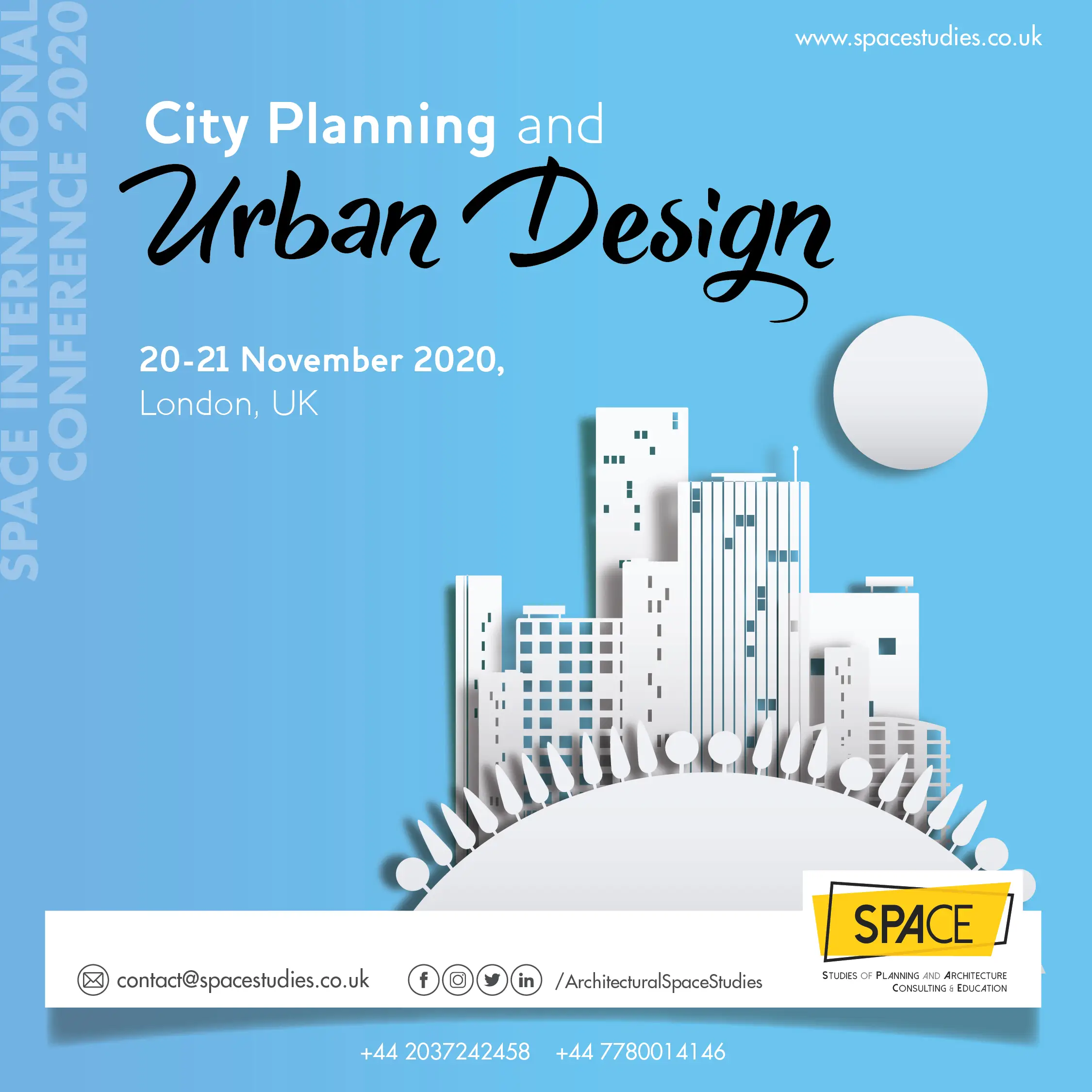 Space International Conference 2020 on City Planning and Urban Design ...