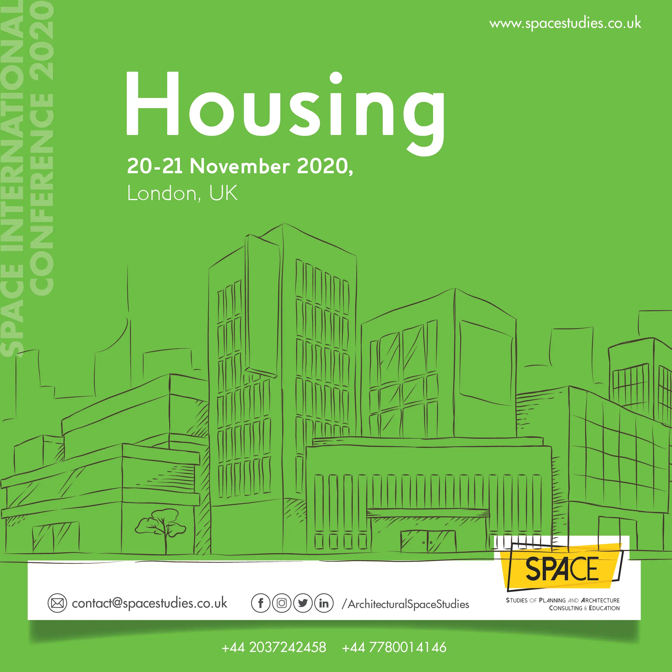 SPACE International Conference 2020 on Housing - Space Studies