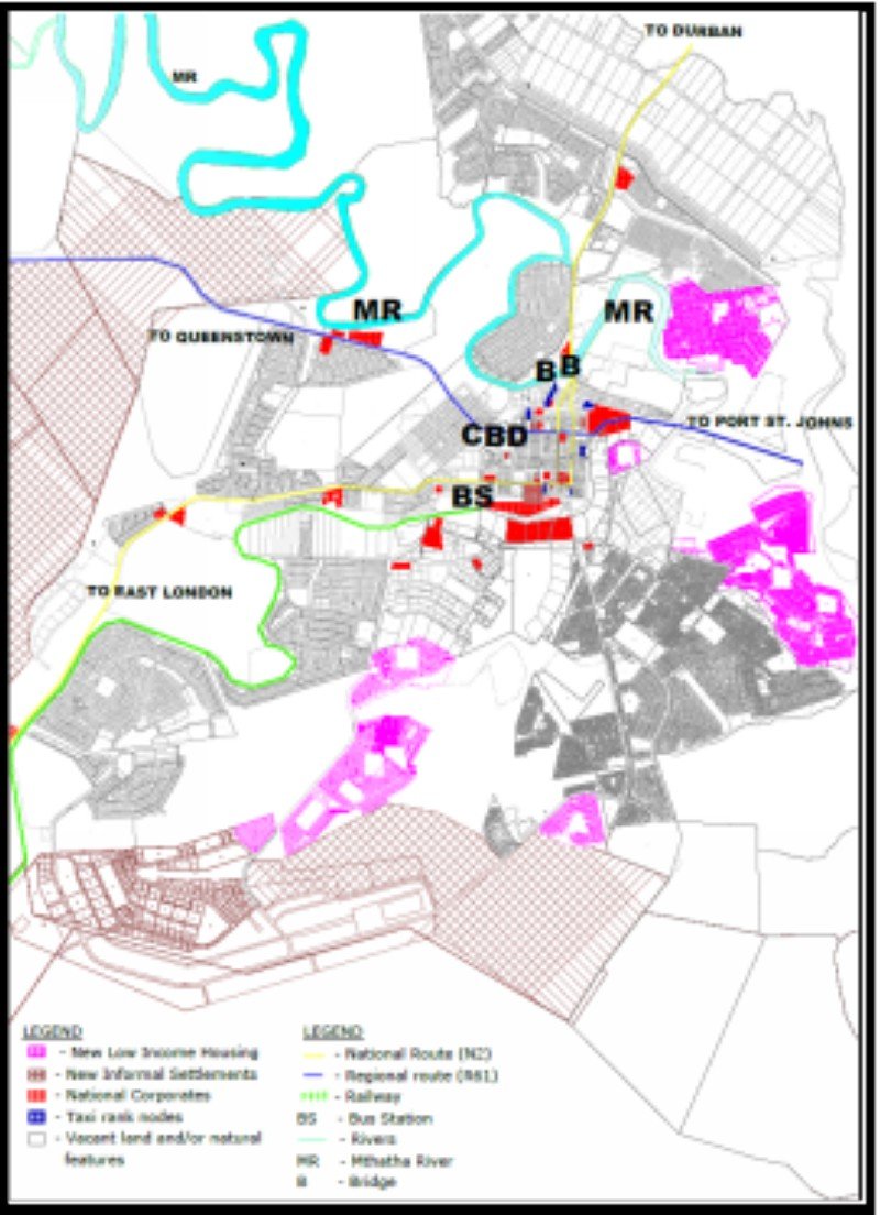 Mthatha: Transforming the Fractured Capital of the Transkei Bantustan ...