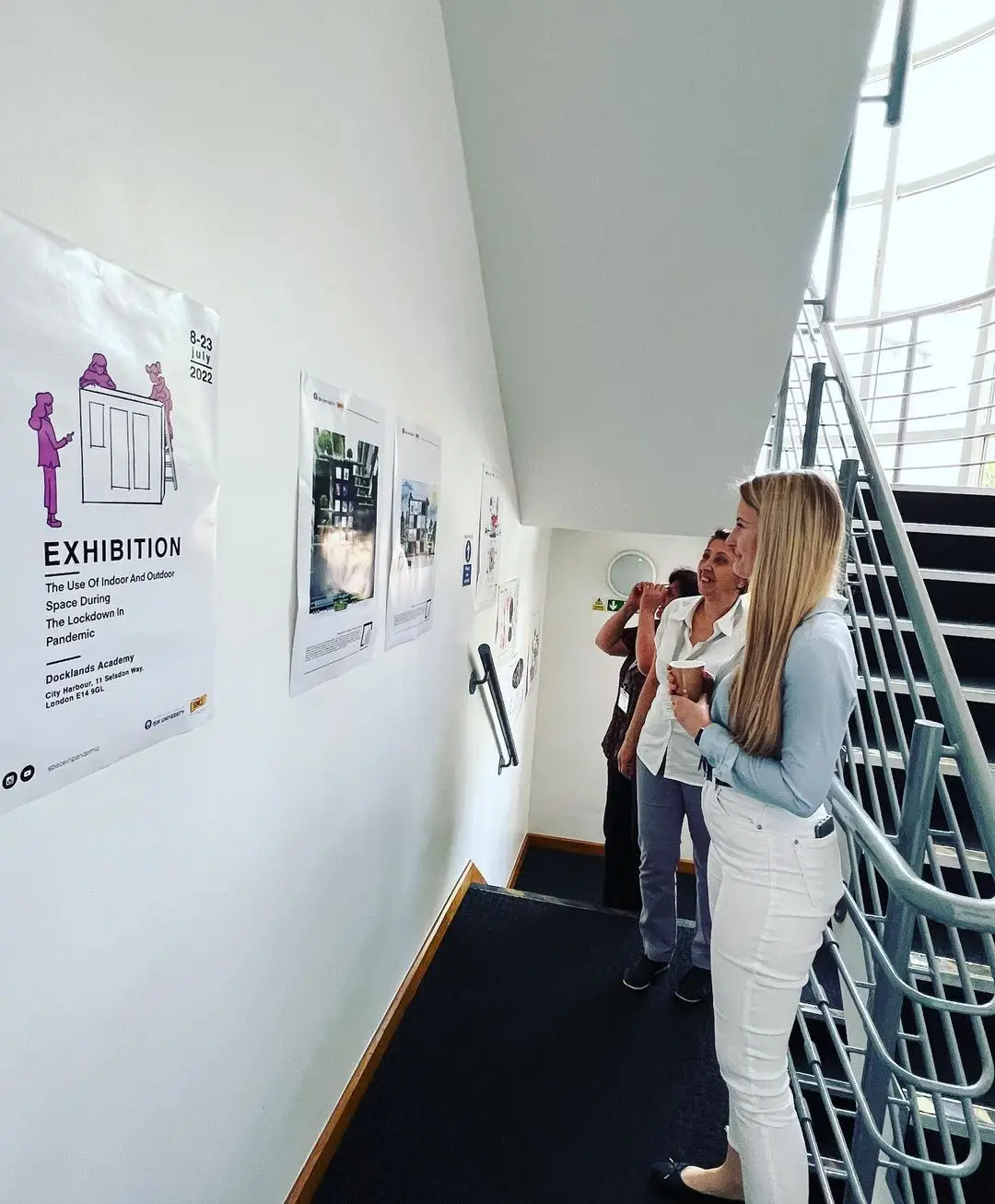Come visit "Space in Pandemic" exhibition this week in Docklands ...