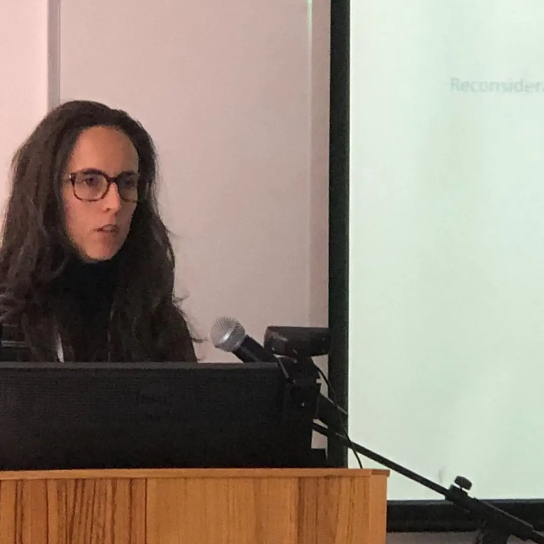 Eva Palacios is presenting her Keynote Speech