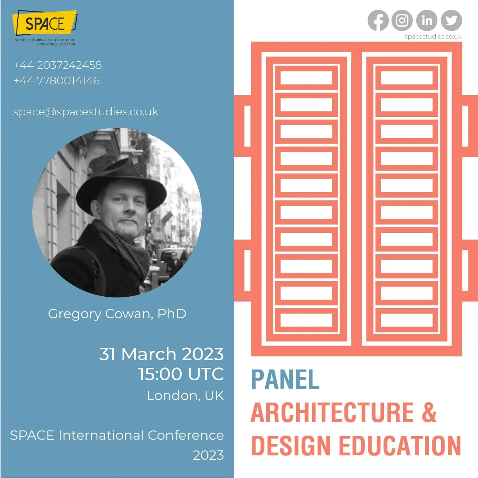 PANEL - Architecture & Design Education - Space Studies