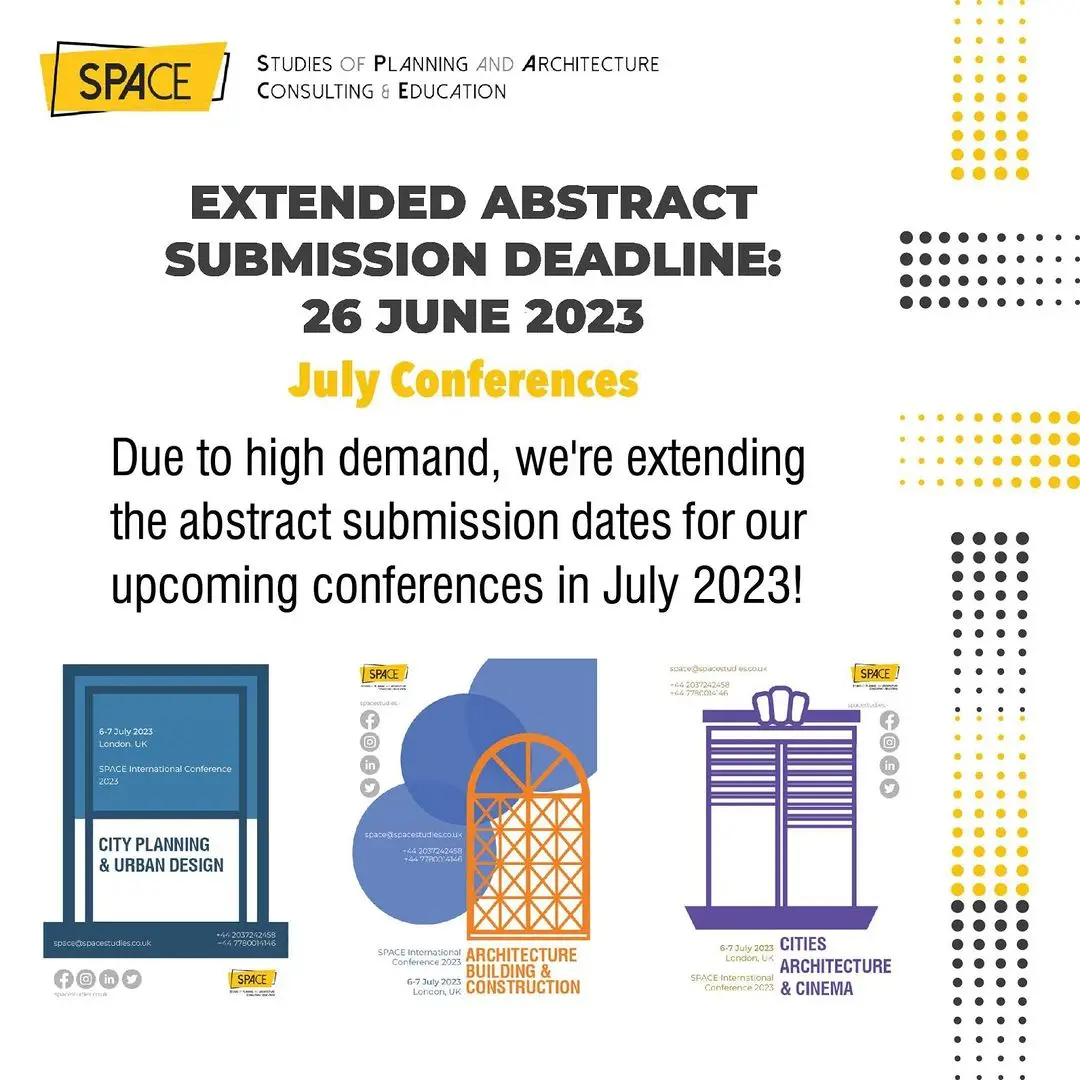 Abstract Submission Dates for Our Upcoming Conferences in July 2023 ...