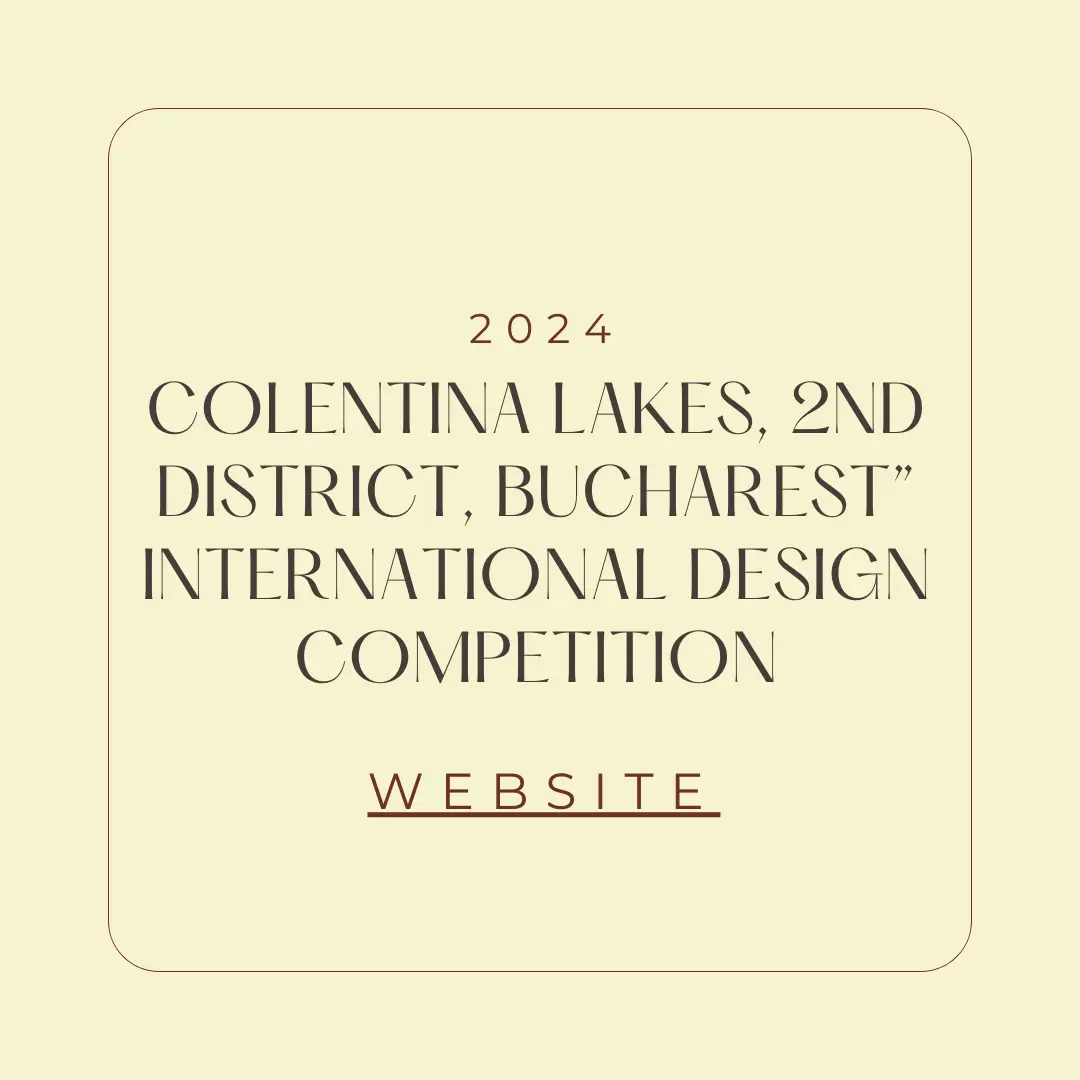 "Colentina Lakes, 2nd District, Bucharest” International Design ...
